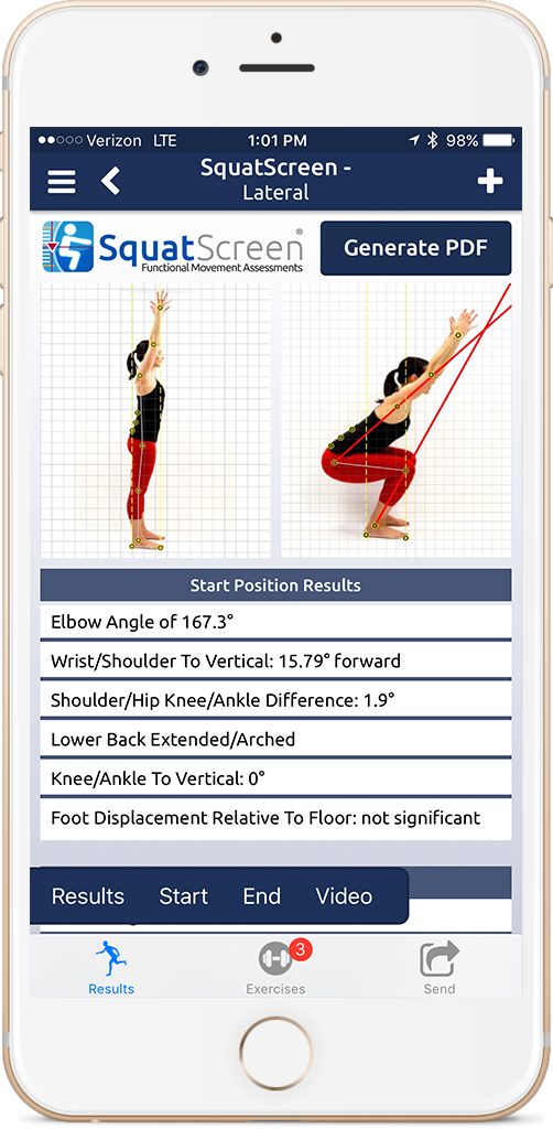 SquatScreen - Functional Movement Assessment app | PostureCo, Inc ...